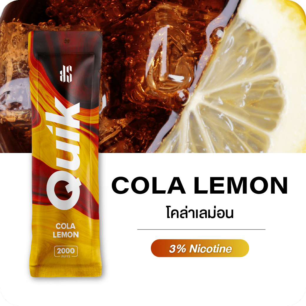 ks quik cola lemon 2000 Puffs - ecigscenter
